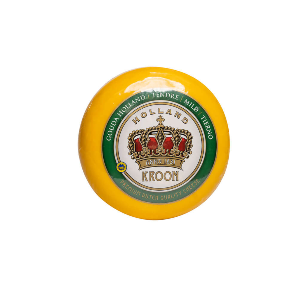 Comprar Gouda plato cera amarilla Kroon rueda 4.5 kg en línea DSPC